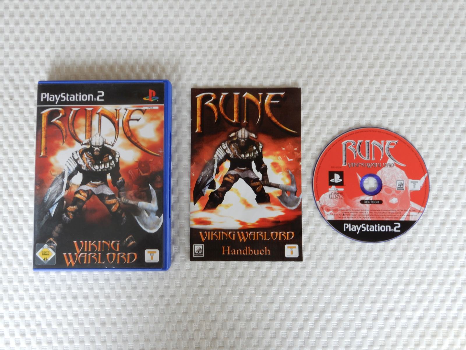 Rune Viking Warlord TOP stanje za Playstation 2 PS2 #3625