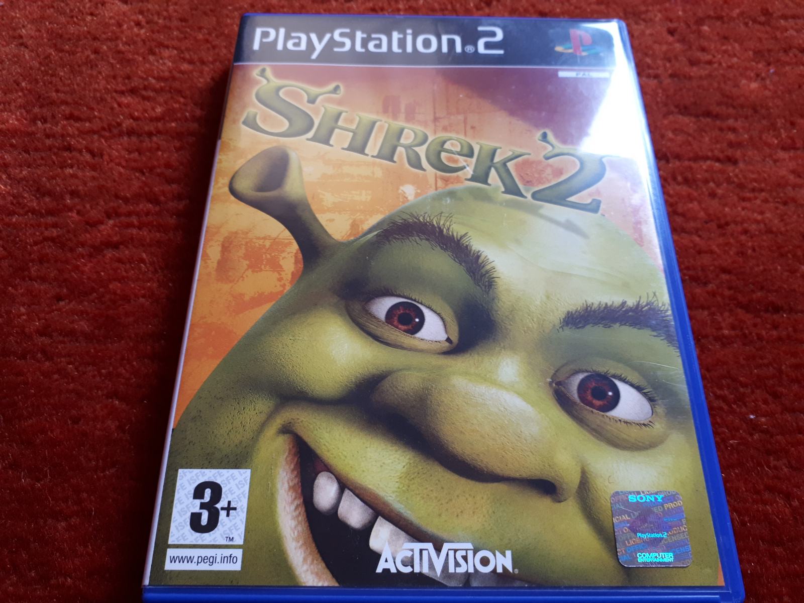 shrek 2 ps2 black label