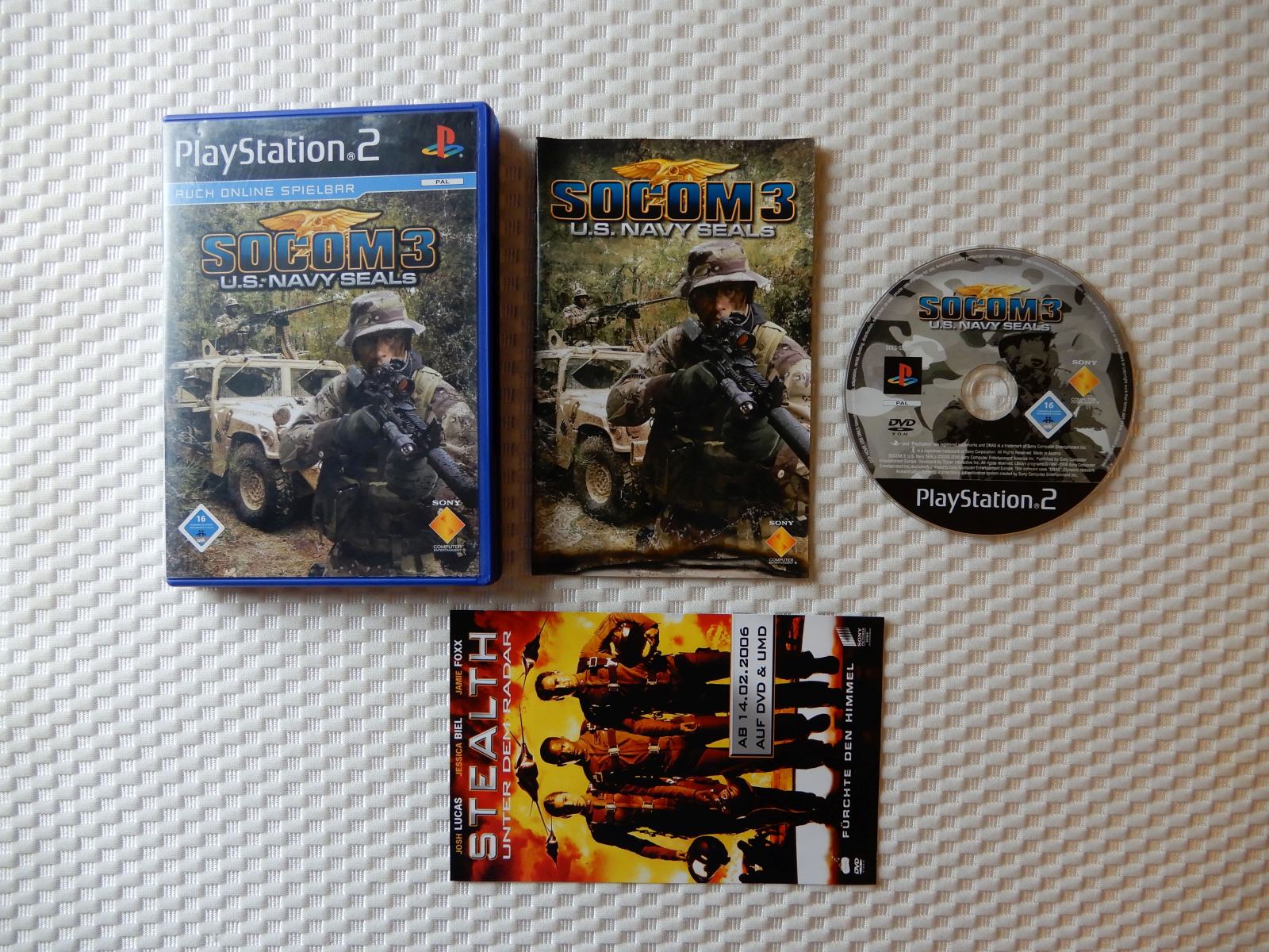 Socom 3 Us Navy Seals kao NOVA za Playstation 2 PS2 #1328