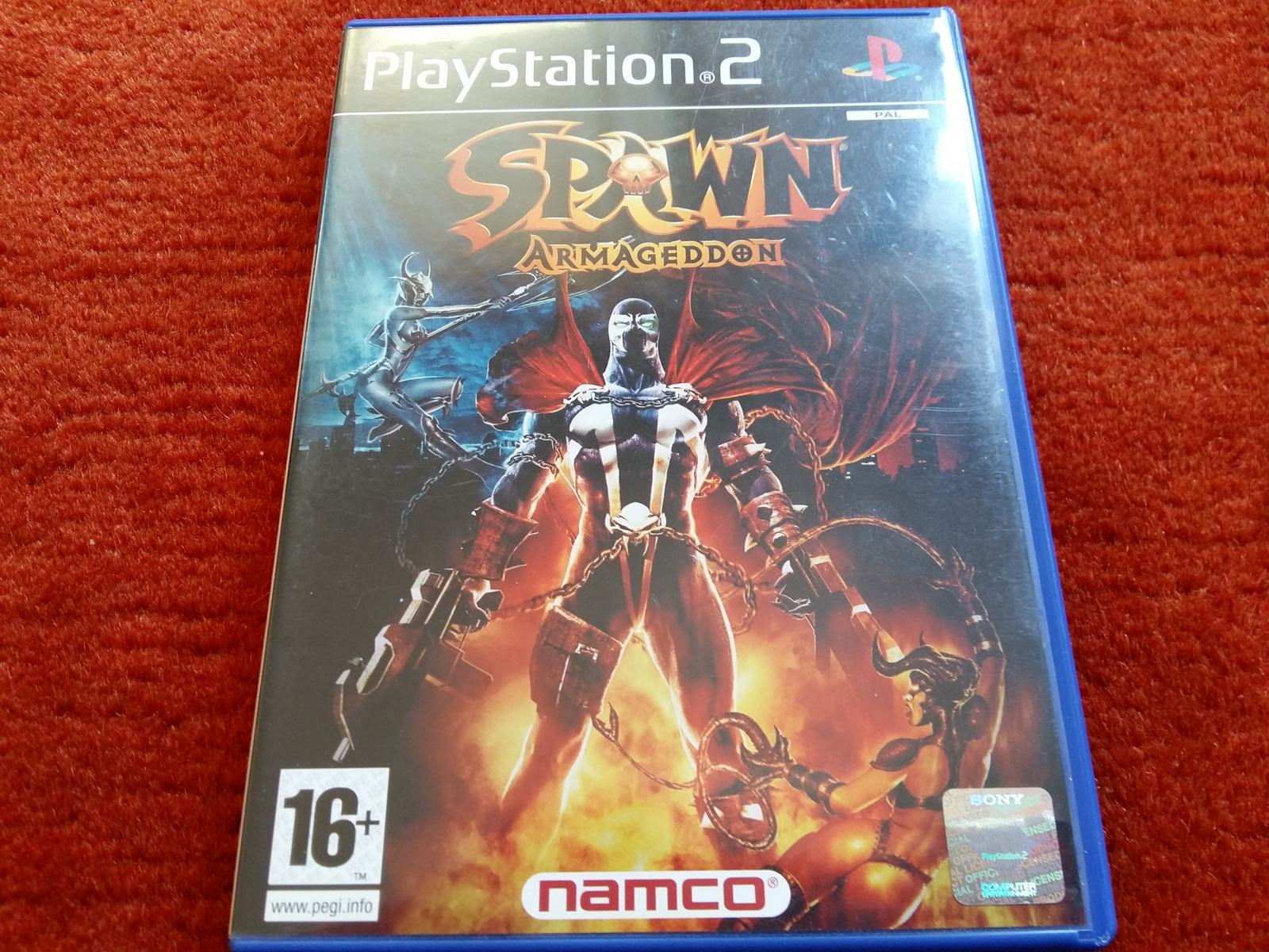 spawn armageddon ps2 black label