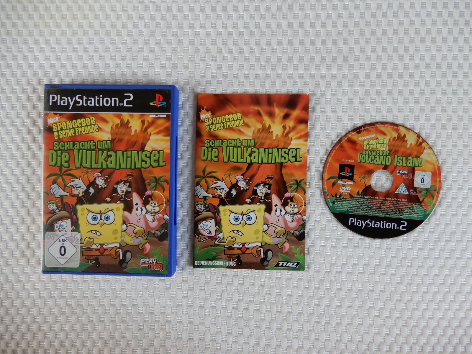 SpongeBob And Friends Battle For Volcano I. za Playstation 2 PS2 #2609