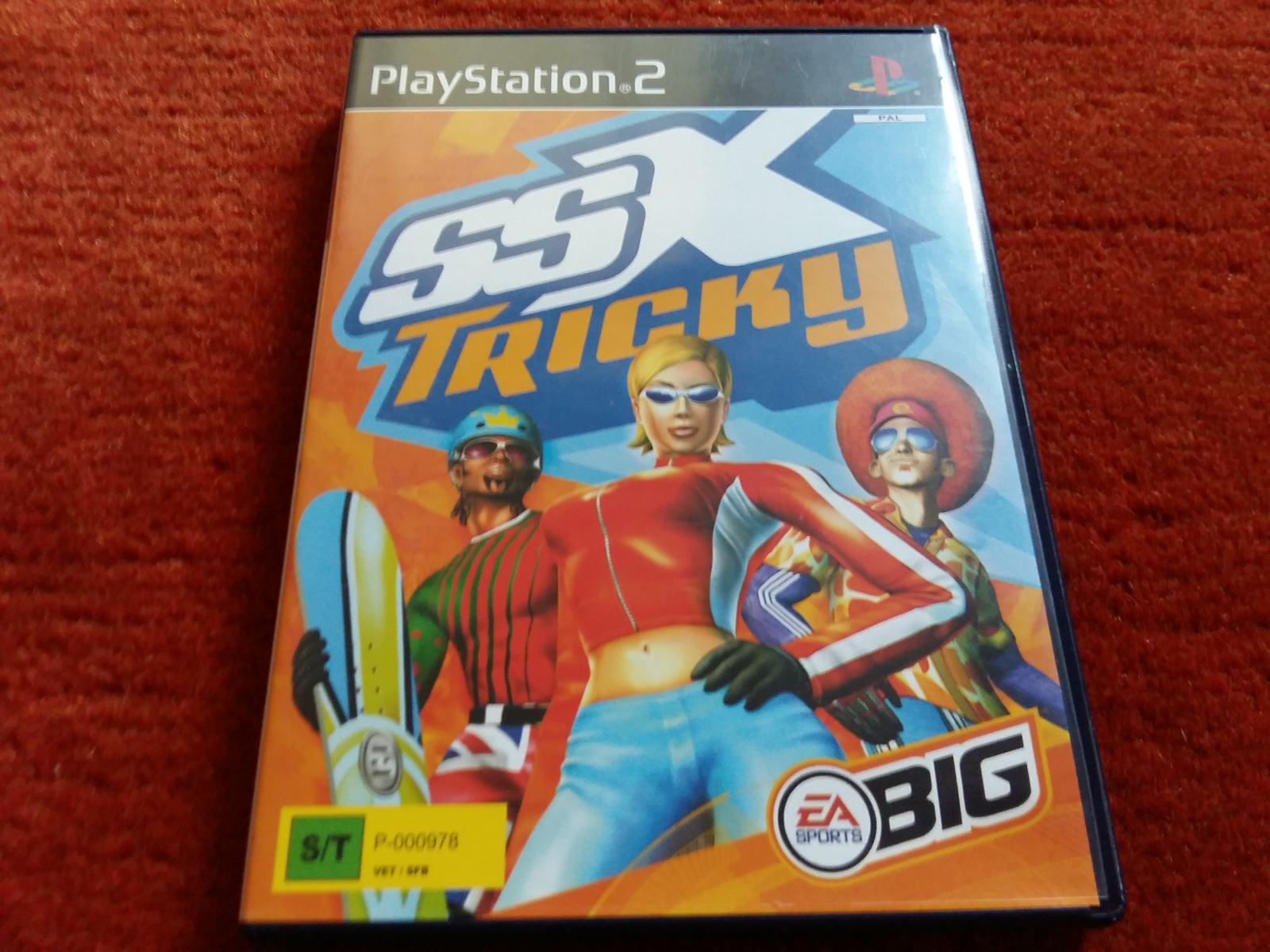 ssx tricky ps2 black label