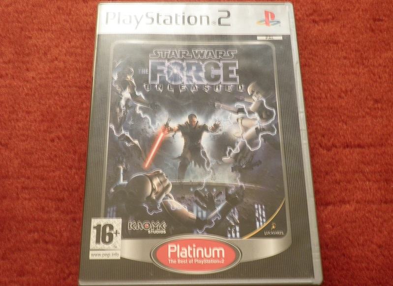 star wars the force unleashed ps2 platinum