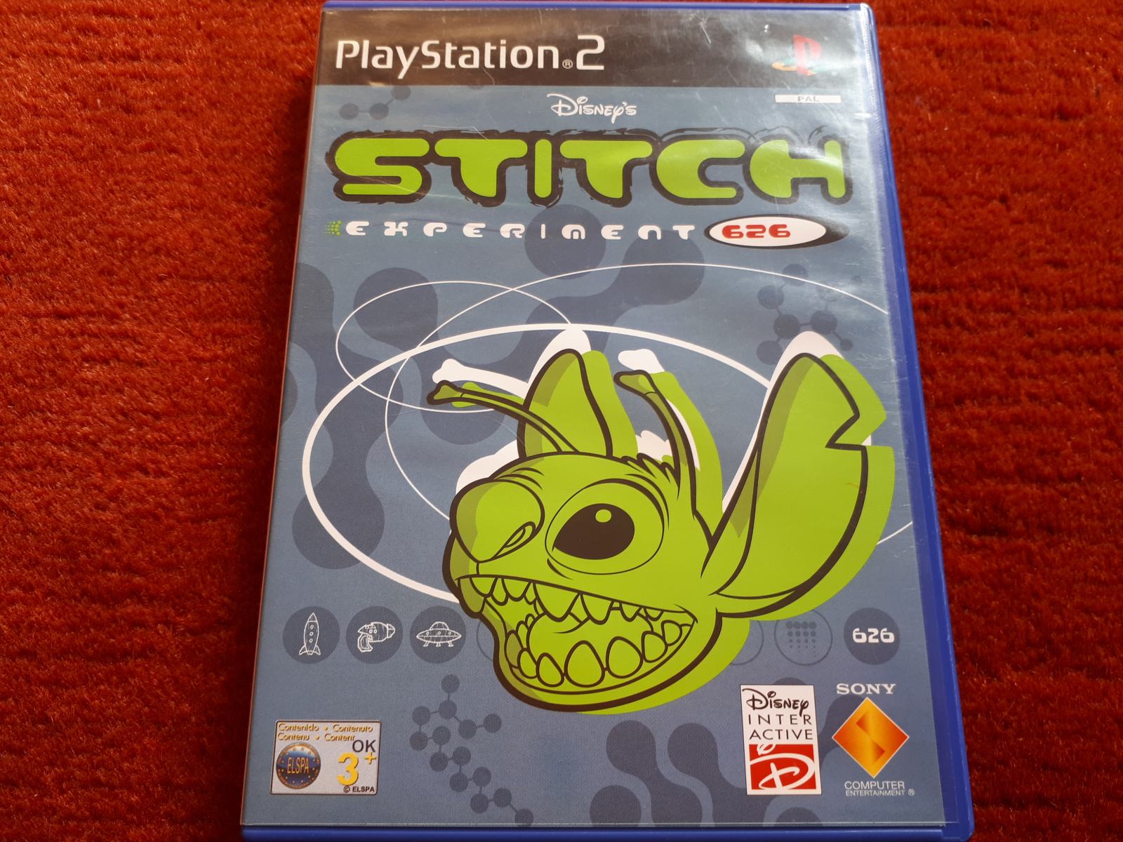 stitch experiment 626 ps2 black label