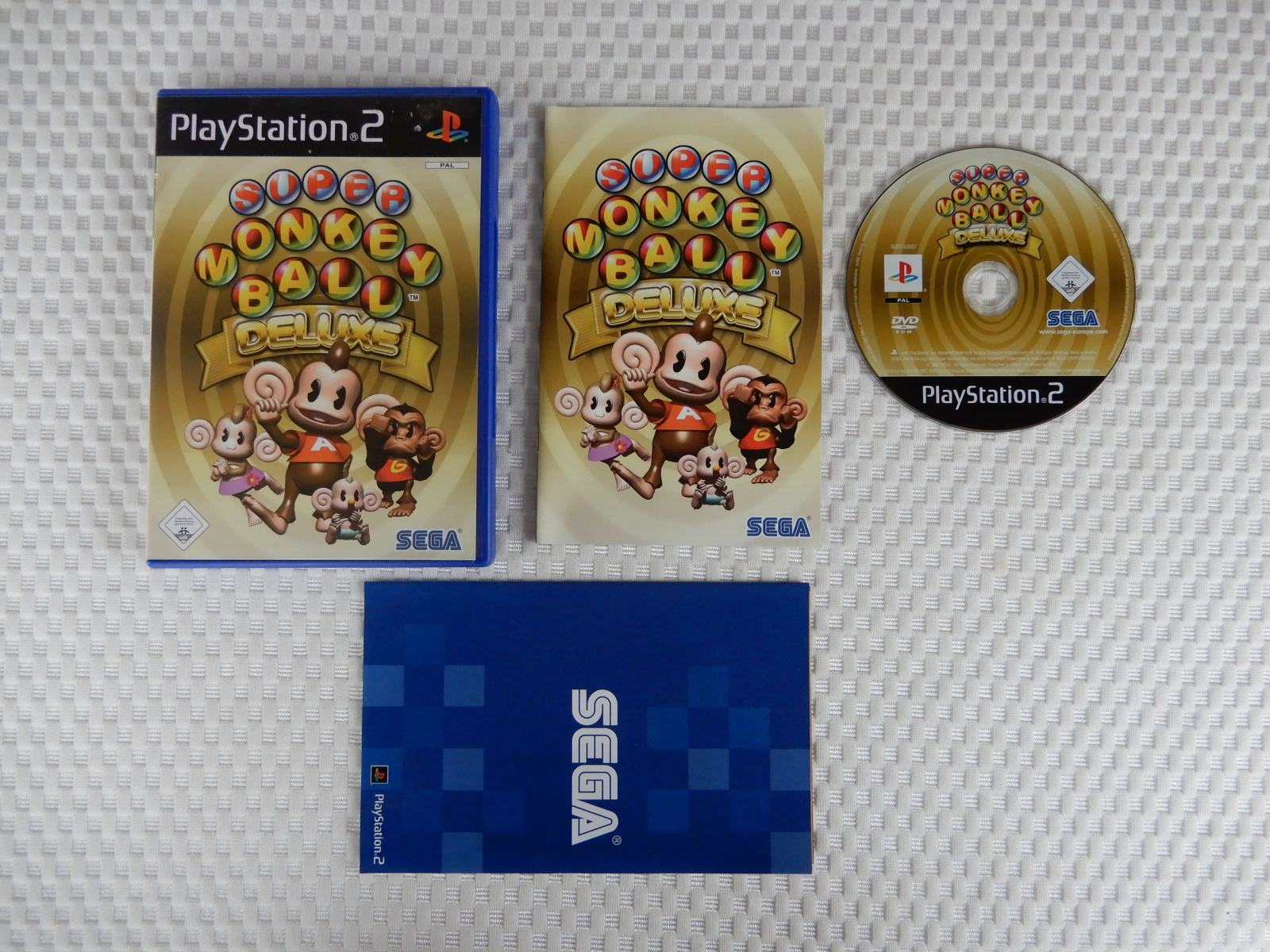 Super Monkey Ball Deluxe kao NOVA za Playstation 2 PS2 #2111