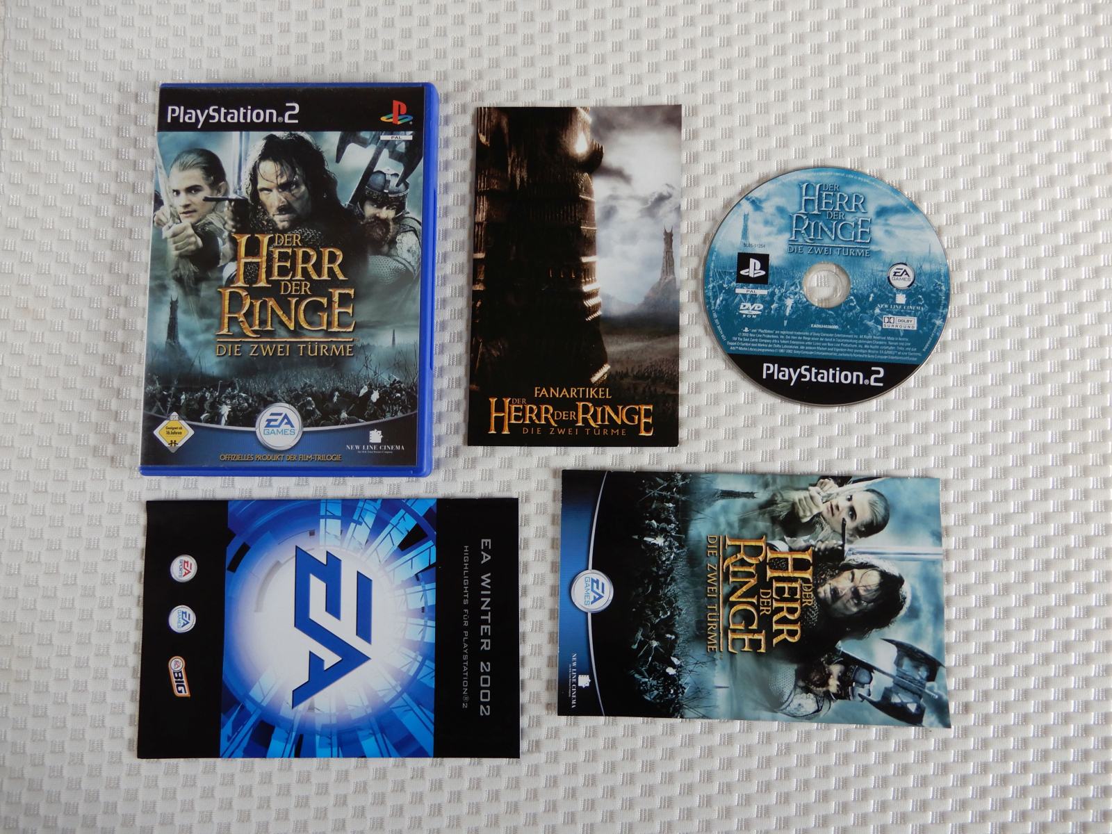 The Lord Of The Rings The Two Towers za Playstation 2 PS2 #2032