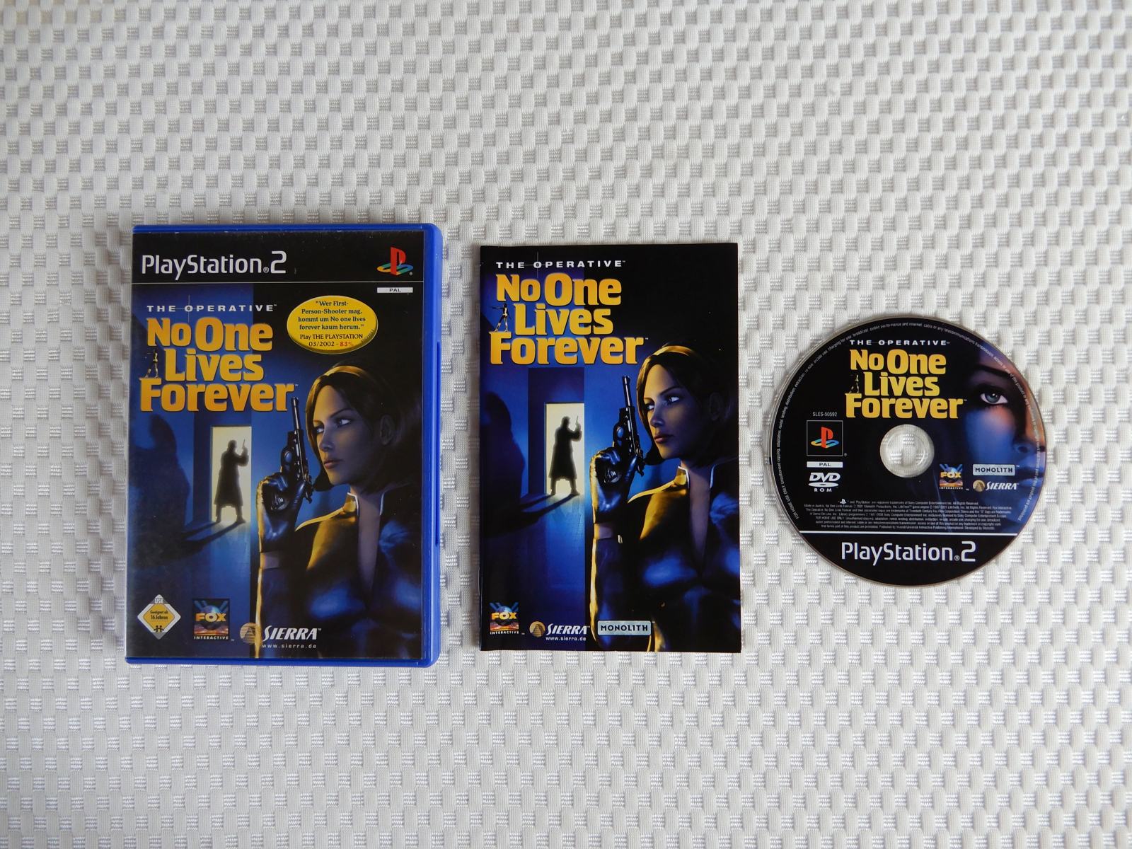 The Operative No One Lives Forev TOP stanje za Playstation 2 PS2 #2443