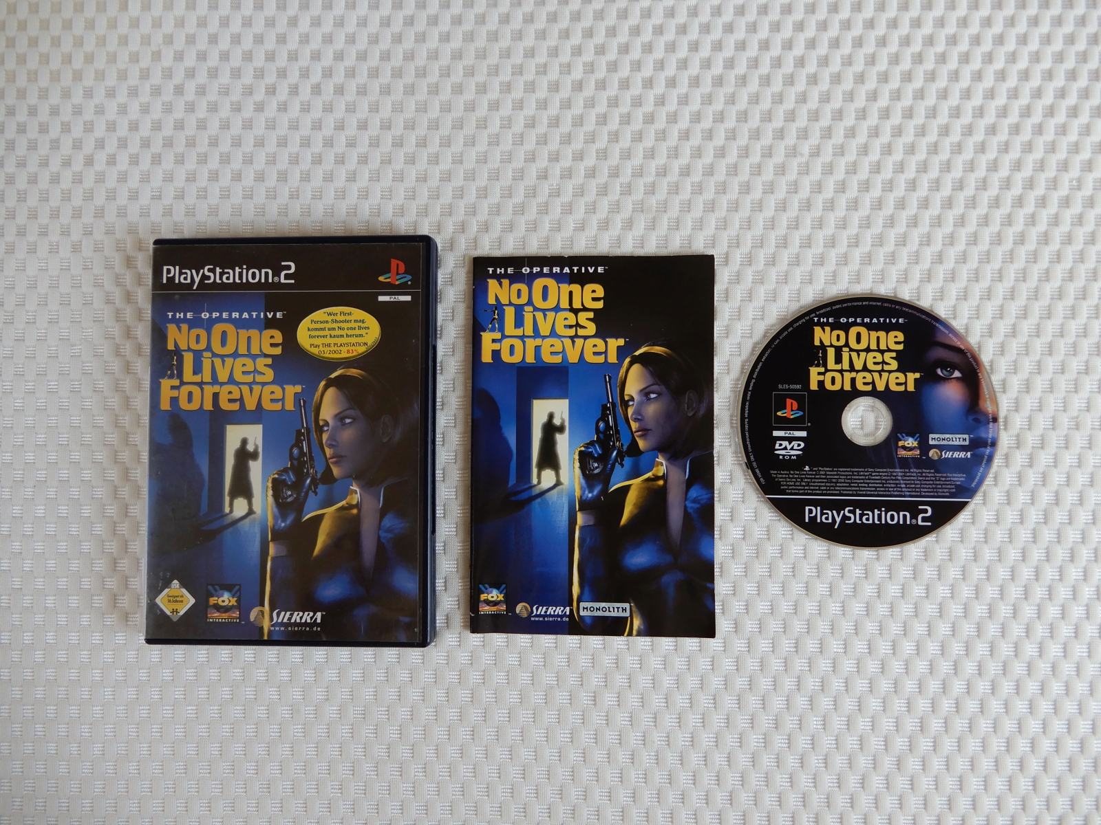 The Operative No One Lives Forever kao NOVA za Playstation 2 PS2 #2423