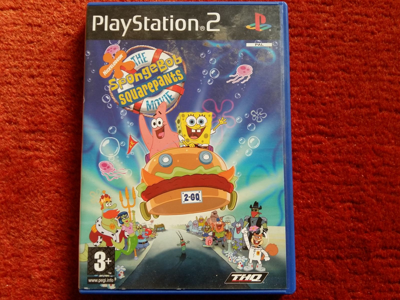 the spongebob squarepants movie ps2 black label