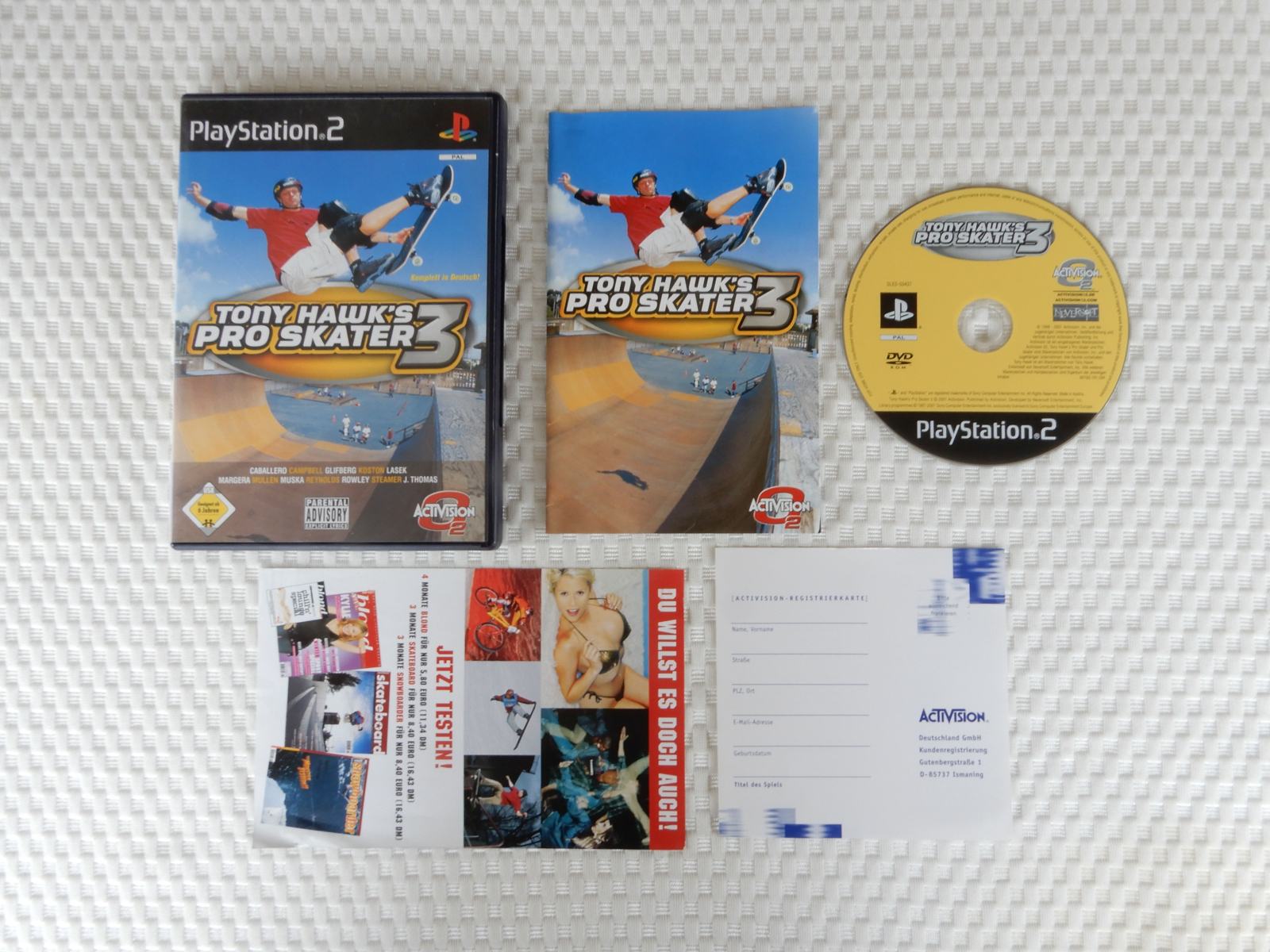 Tony Hawk`s Pro Skater 3 za Playstation 2 PS2 #3679