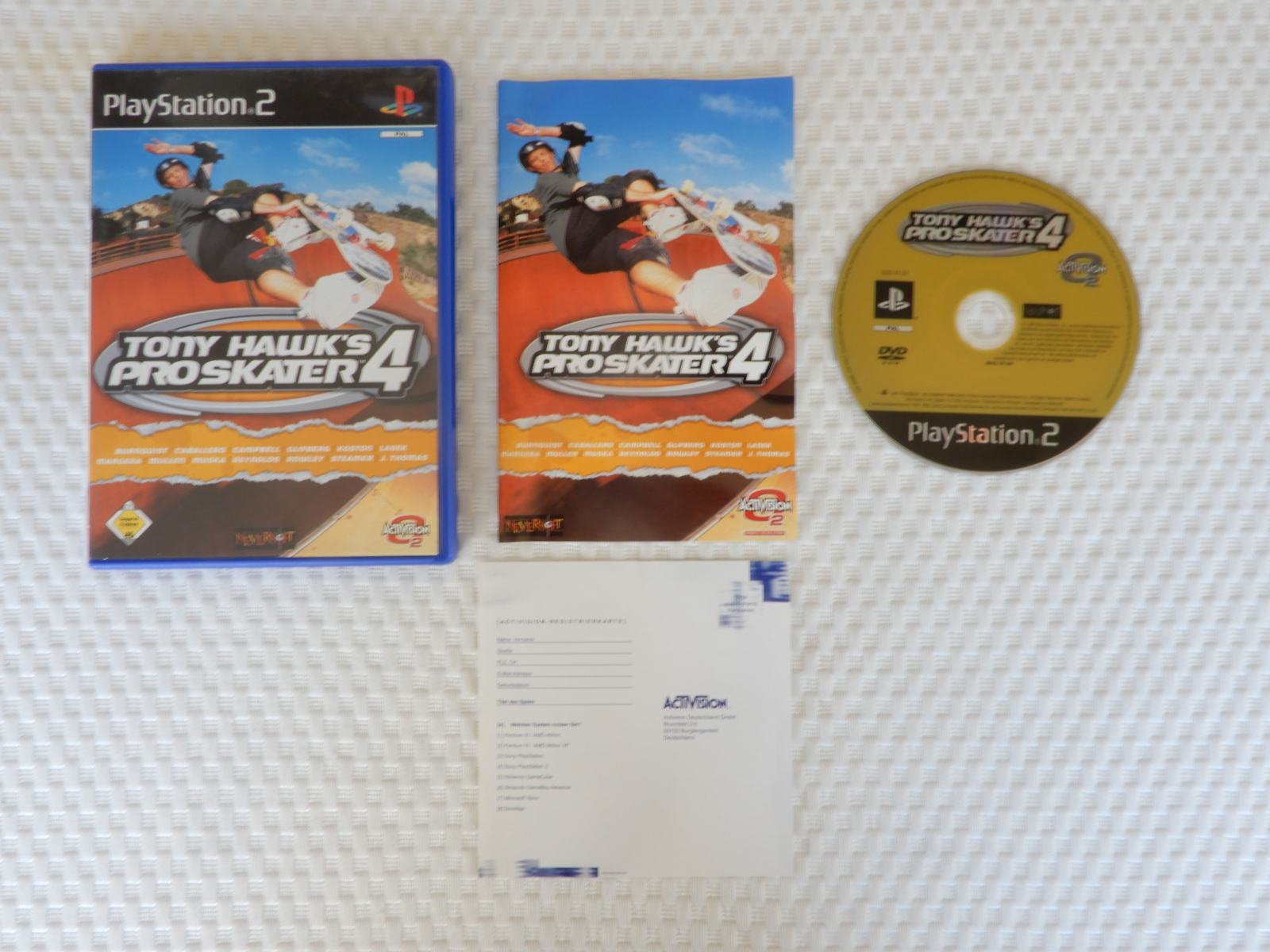Tony Hawk`s Pro Skater 4 za Playstation 2 PS2 #3861