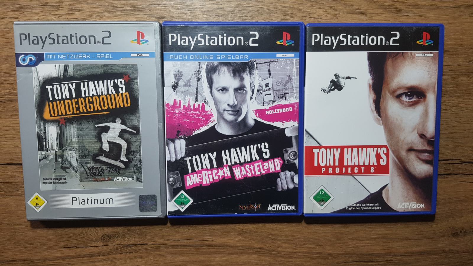 Tony hawk ps2