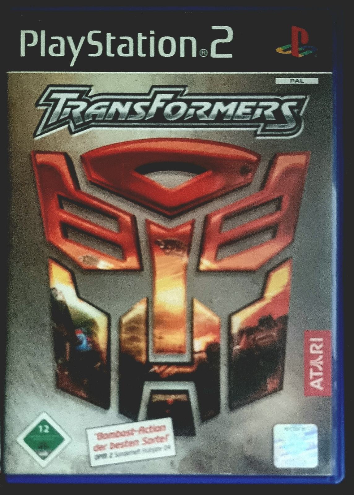 Transformers Playstation 2 komplet igra sa uputstvima