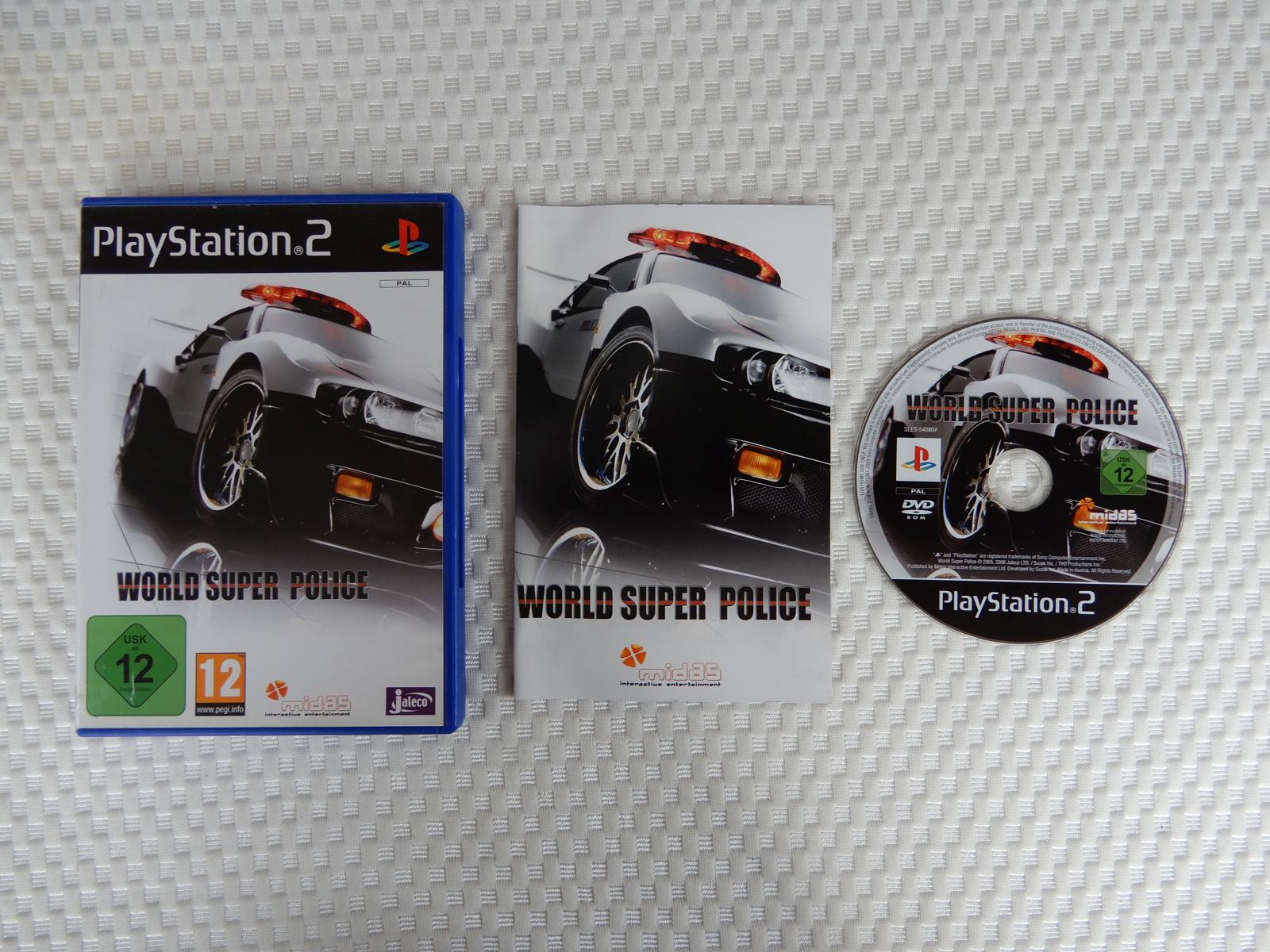 World Super Police kao NOVA za Playstation 2 PS2 #2512