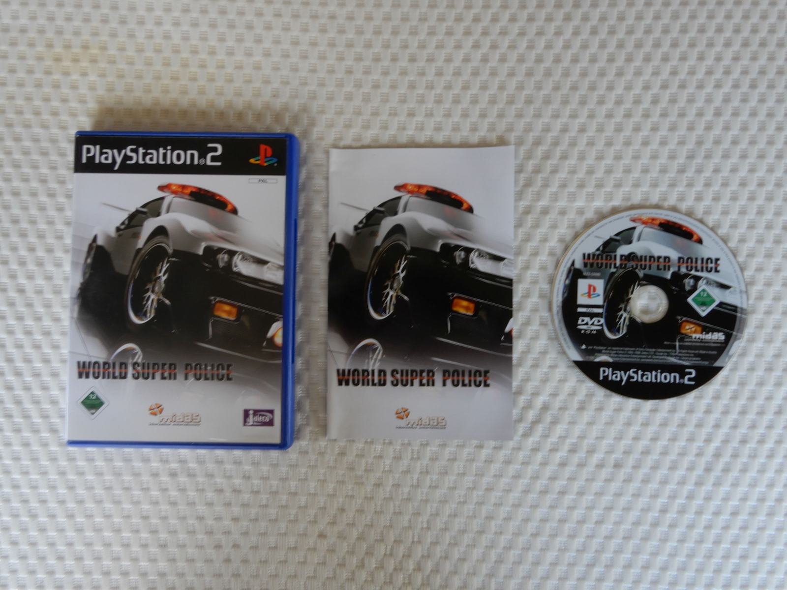 World Super Police TOP stanje za Playstation 2 PS2 #3880