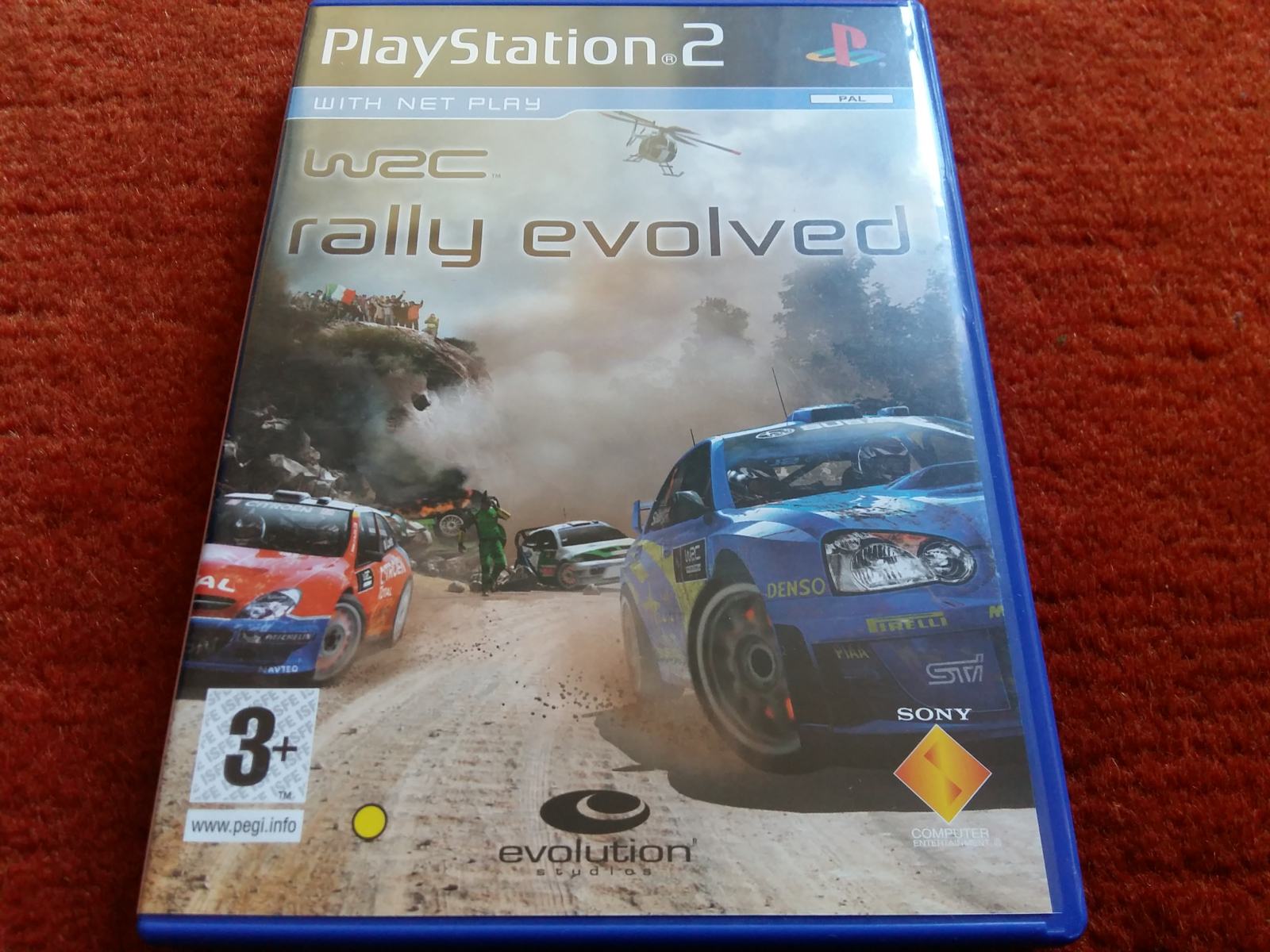 wrc rally evolved ps2 black label