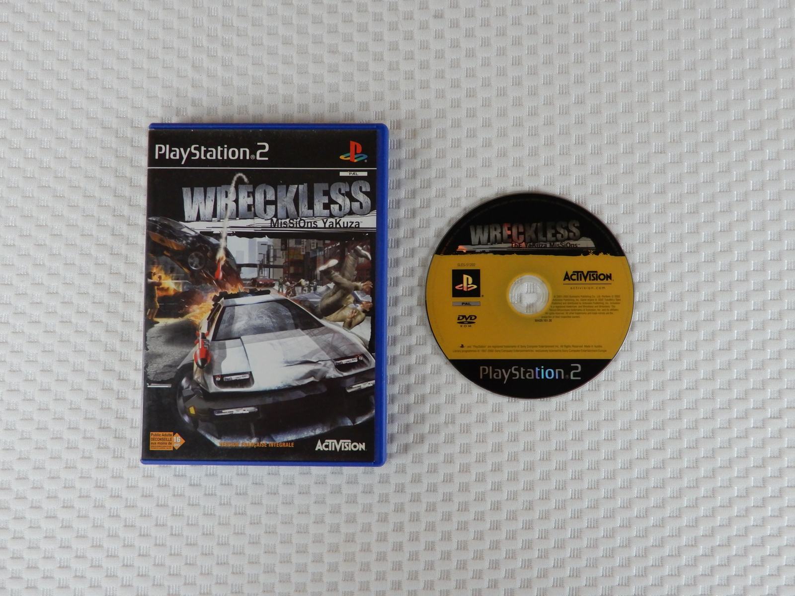 Wreckless Yakuza Missions za Playstation 2 PS2 #1729