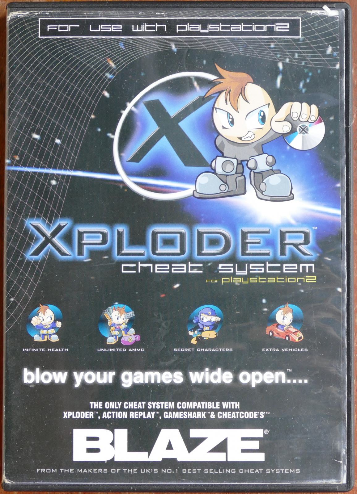 Xploder cheat system PS2