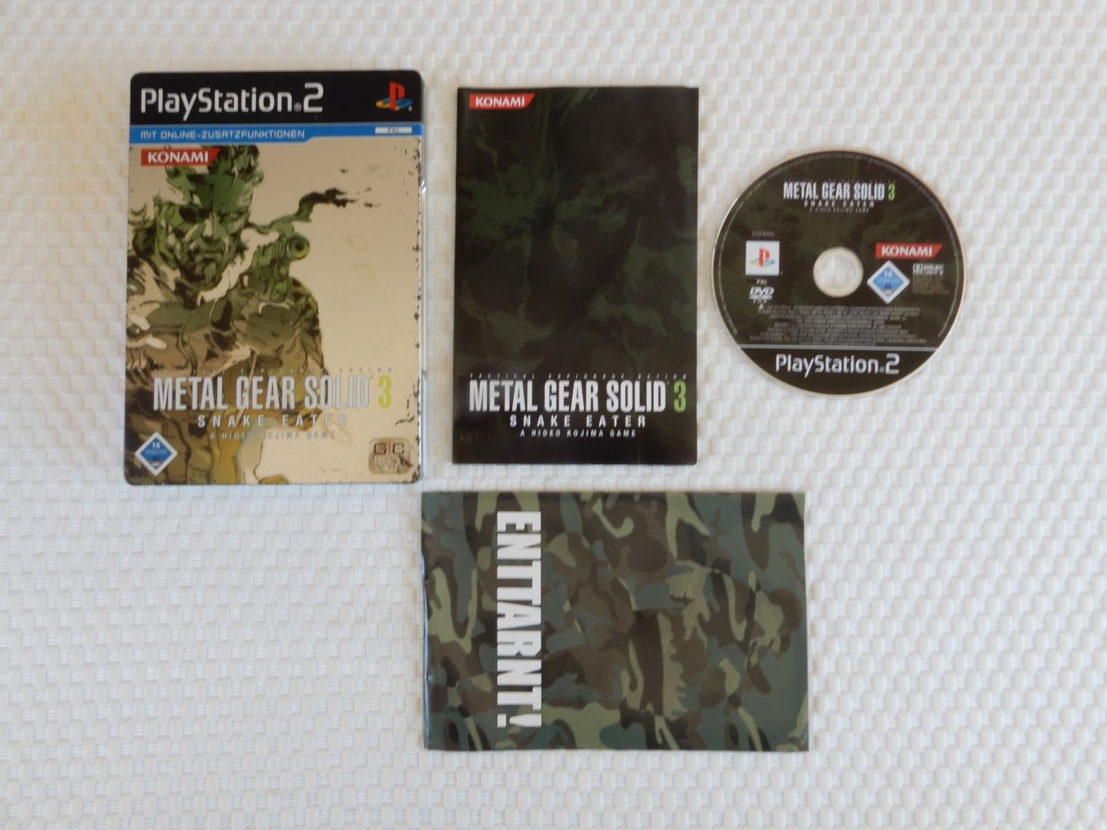 Metal Gear Solid 3 Snake Eater kao NOVA za Playstation 2 PS2 #3410