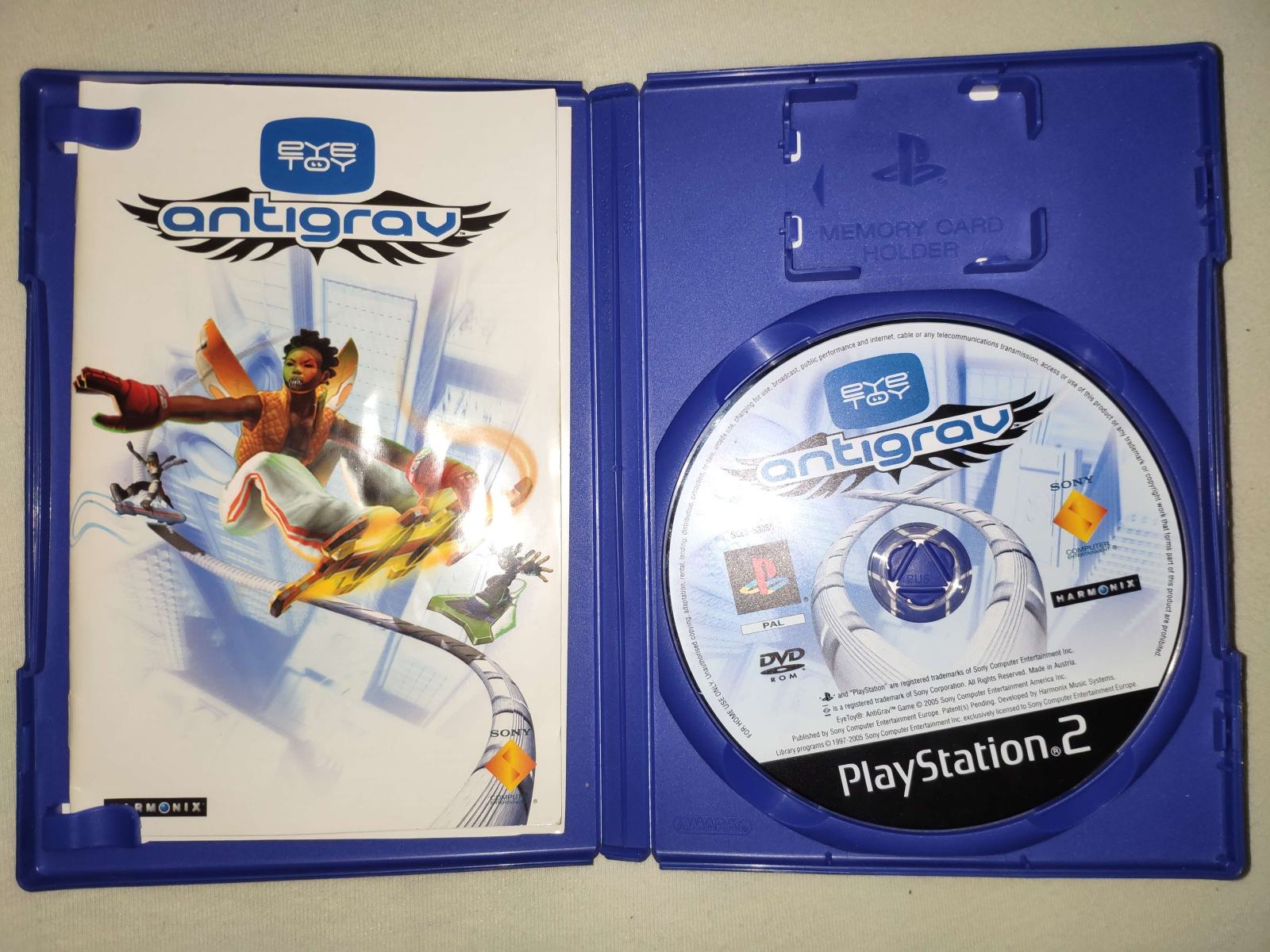 PS2 Antigrav Eyetoy igrica