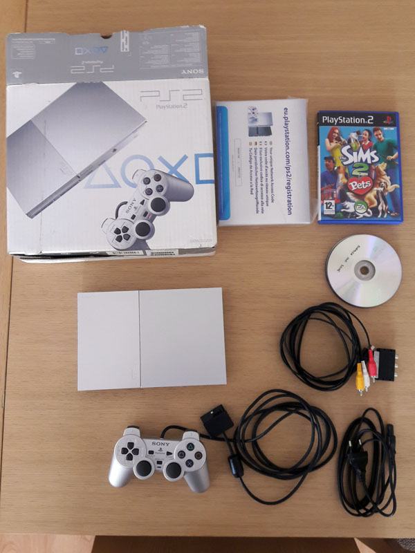 Sony Playstation 2 Slim Silver