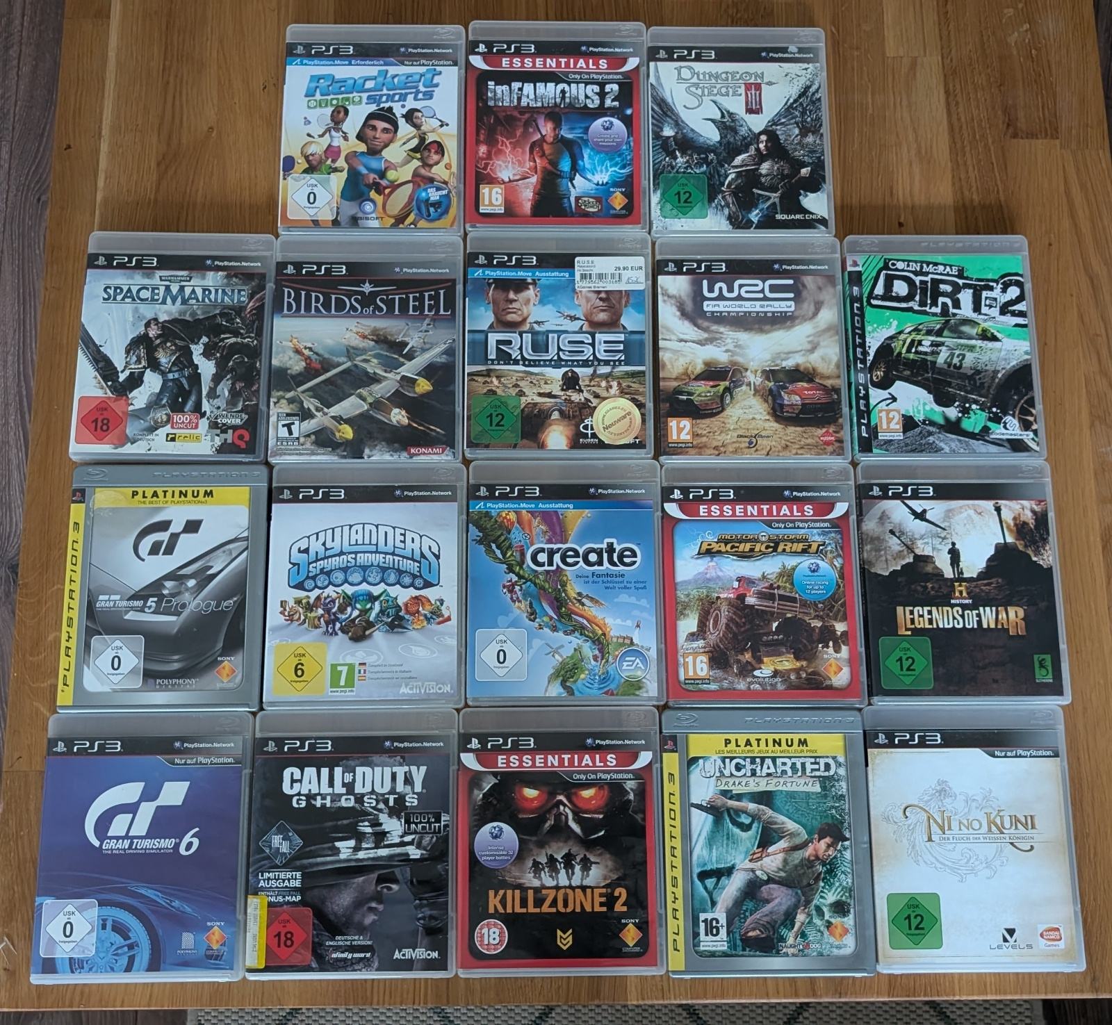 10 EUR/ 1 Kom - PS3 igre