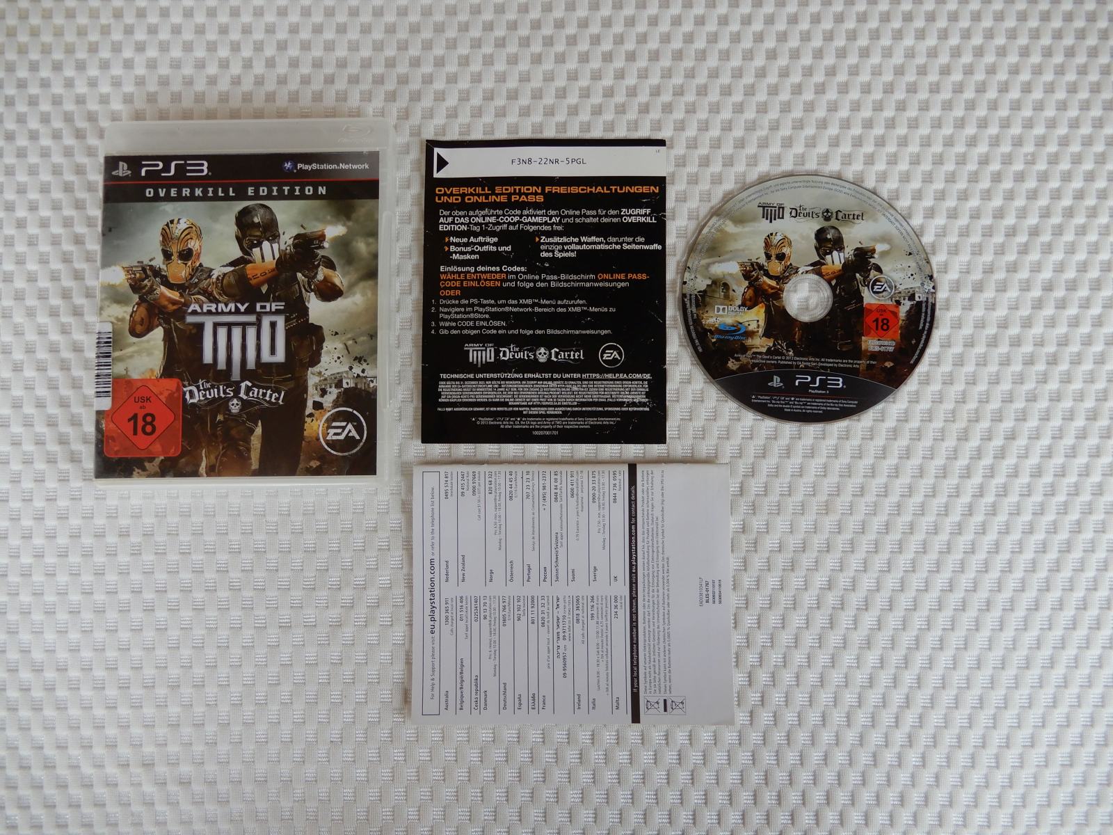 Army Of Two The Devils Cartel kao NOVA za Playstation 2 PS2 #2237