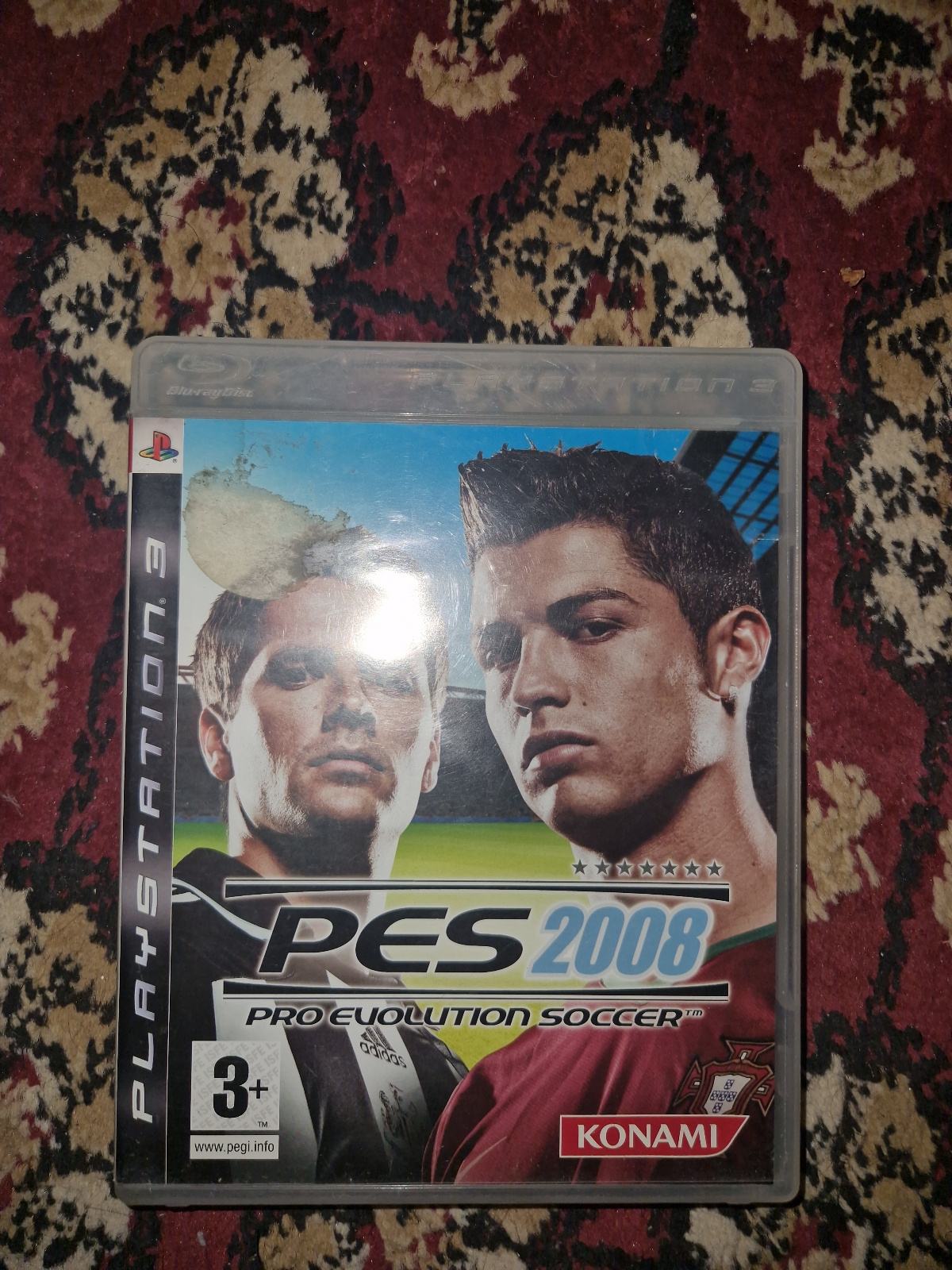 PES 2008 Pro Evolution Soccer, PS3, 5€