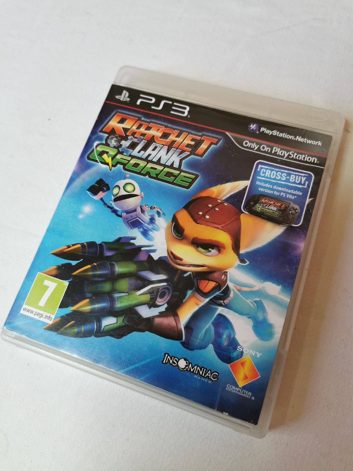 Playstation 3 igra: Ratchet and Clank QForce (PS3)
