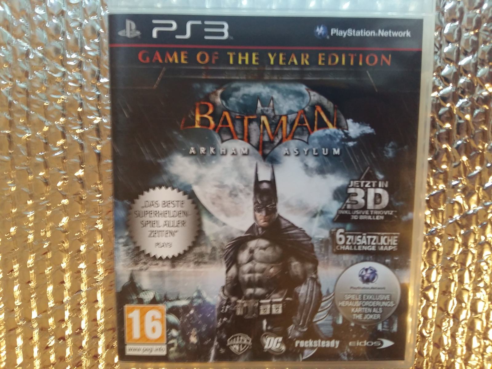 ps3 batman arkham asylum goty ps3