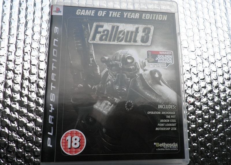 ps3 fallout 3 goty ps3 black label