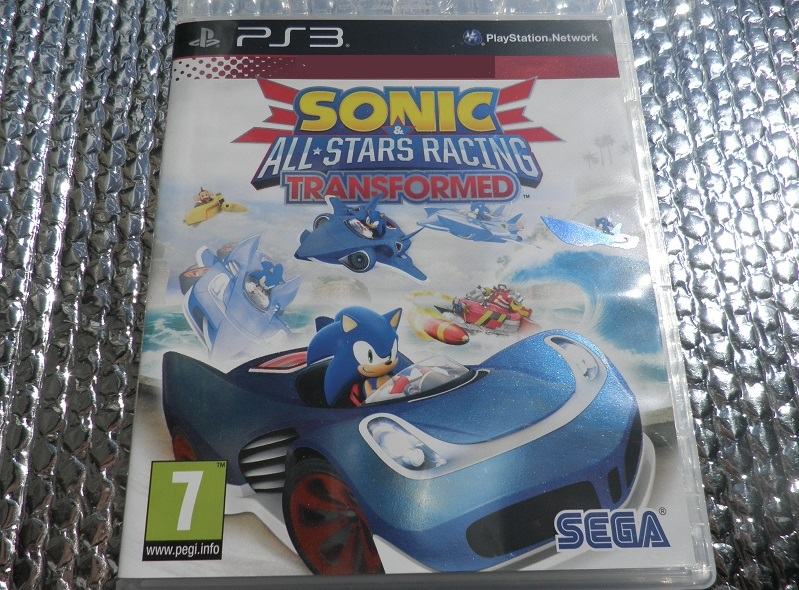 ps3 sonic sega all stars racing transformed ps3 black label