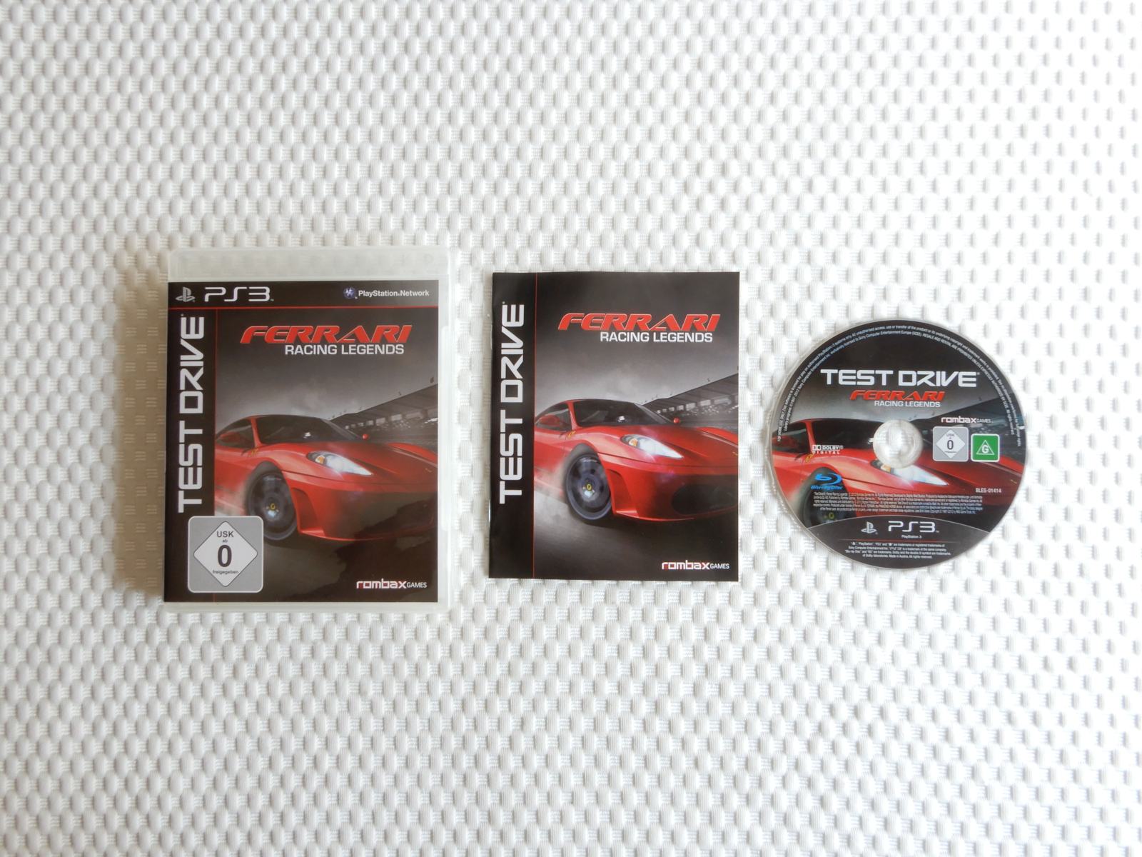 Test Drive Ferrari Racing Legend TOP stanje za Playstation 3 PS3 #4219