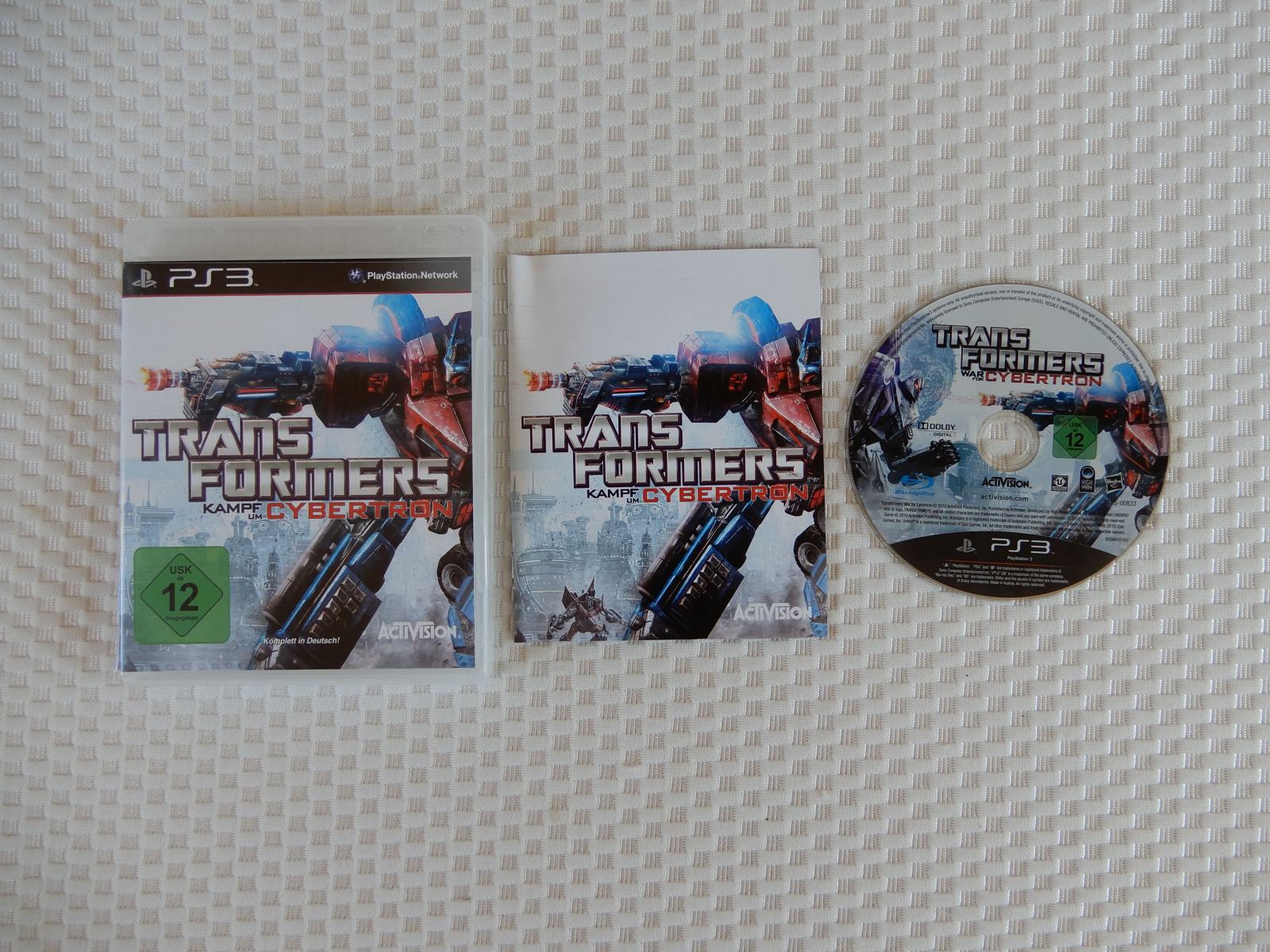 Transformers War For Cybertron kao NOVA za Playstation 3 PS3 #1411