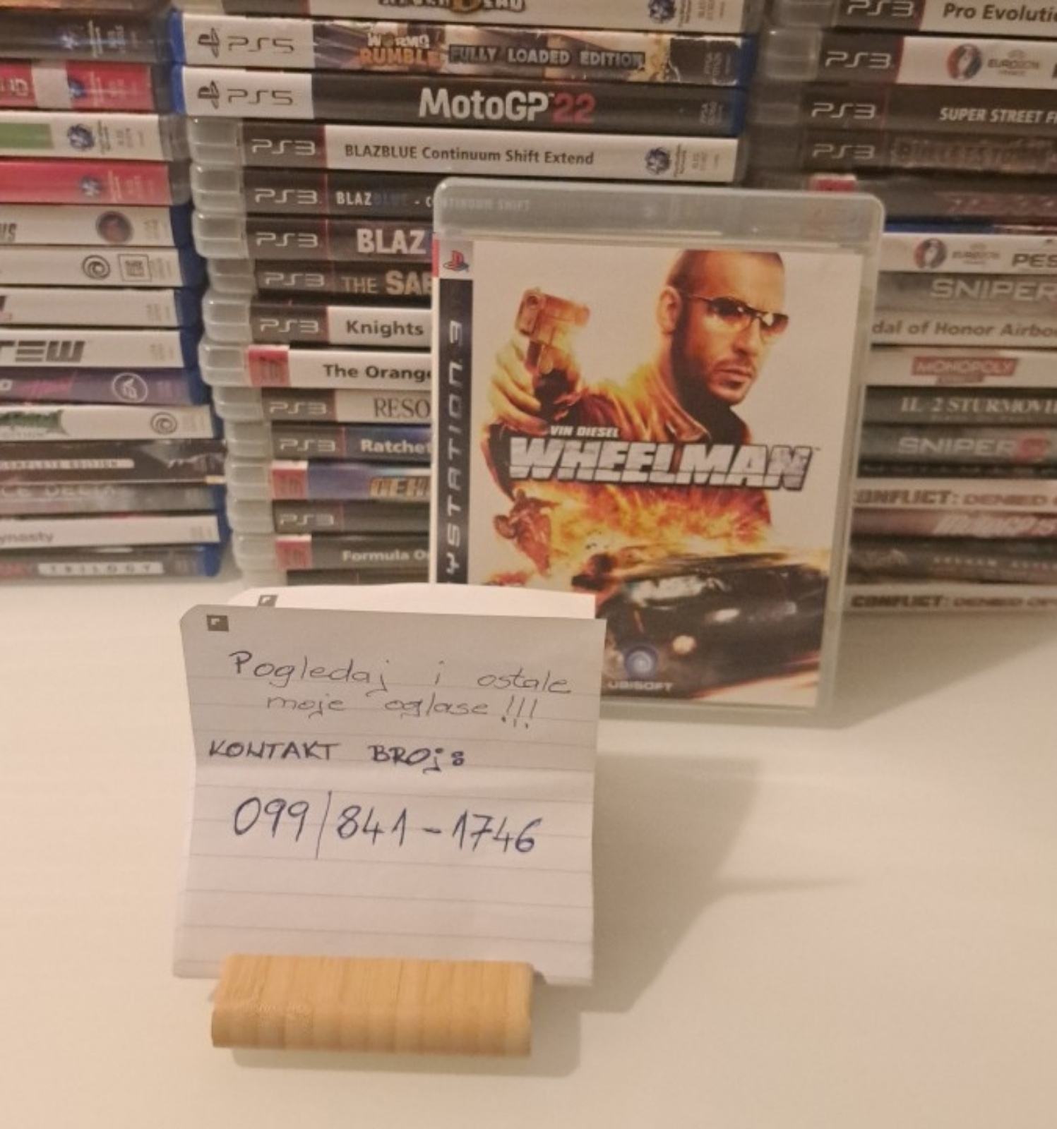 Wheelman Vin Diesel PS3