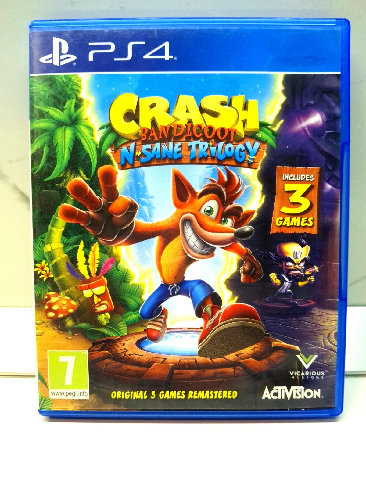 Crash Bandicoot N. Sane Trilogy Sony Playstation 4 PS4