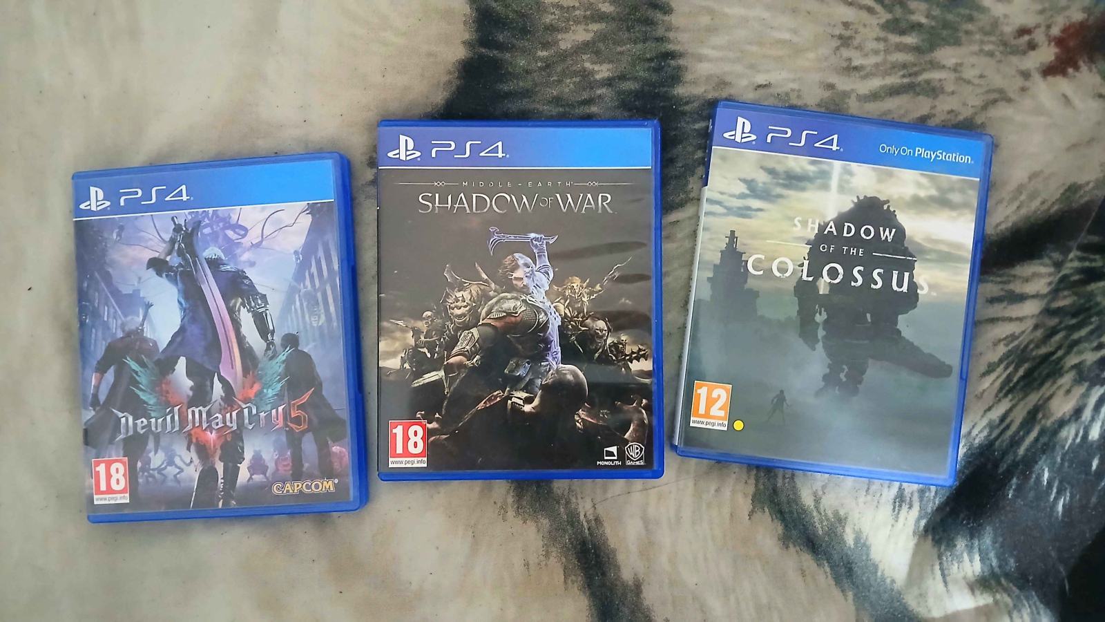 Devil May Cry 5 / Shadow of War - PS4