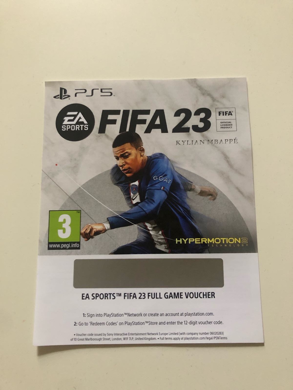 NOVO!! Fifa 23 voucher za PS5+ ultimate team voucher