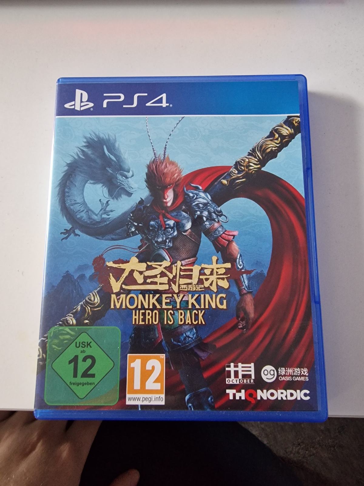Monkey King Hero is Back Ps4