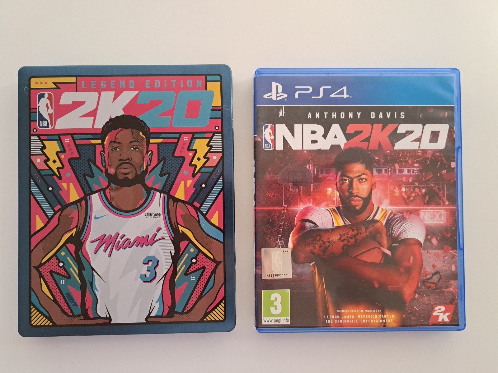 NBA 2K20 Anthony Davis + Steelbook Case