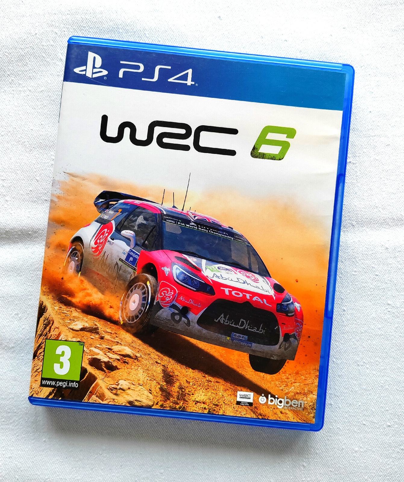 Playstation 4 igra: WRC 6, PS4