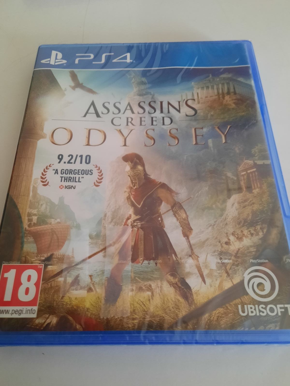 PS4 Igra Assassins Creed: Odyssey(NOVA, ZAPAKIRANA)