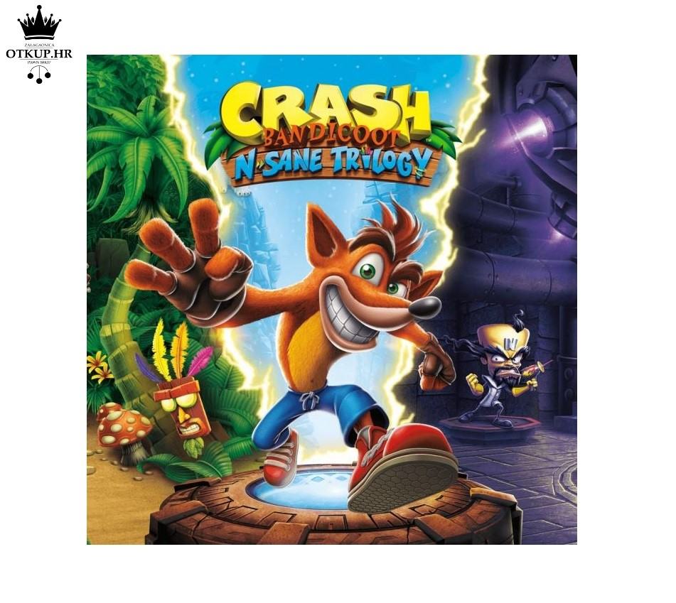 PS4 IGRA CRASH BANDICOOT INSANE TRILOGY / R1, RATE!