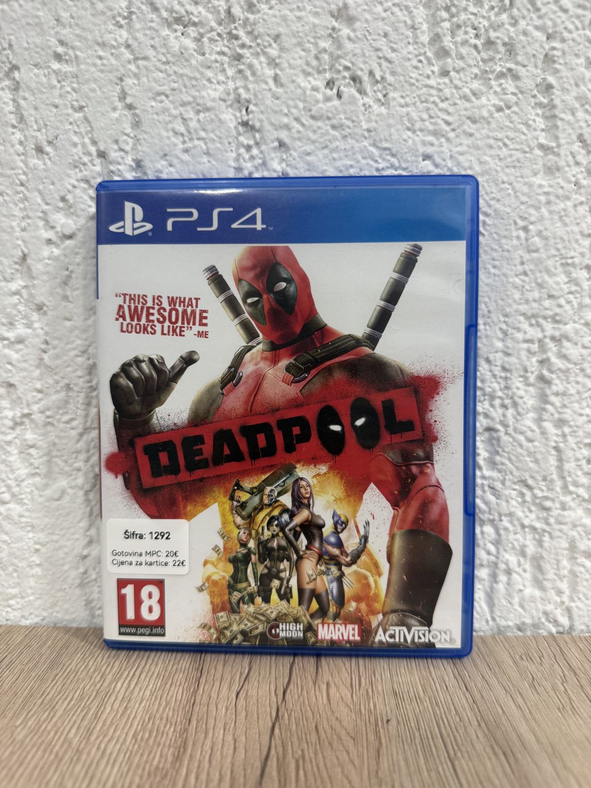 PS4 IGRA DEADPOOL