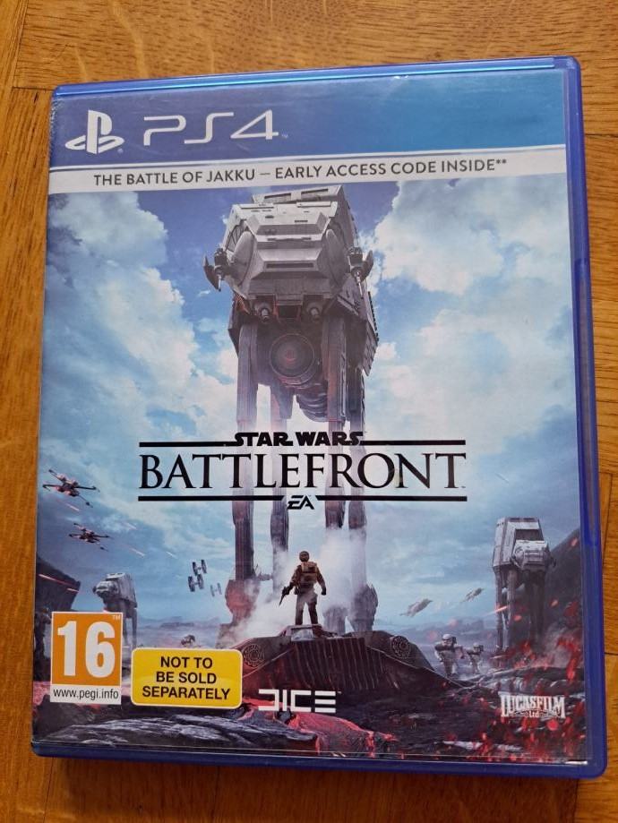 Star Wars Battlefront PS4 *NOVO*