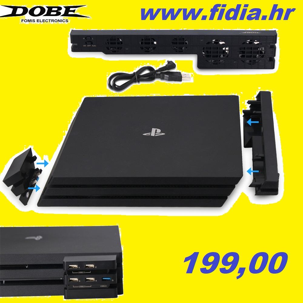 ⭐️⭐️ Dobe PS4 Pro Cooling & Hub ⭐️⭐️