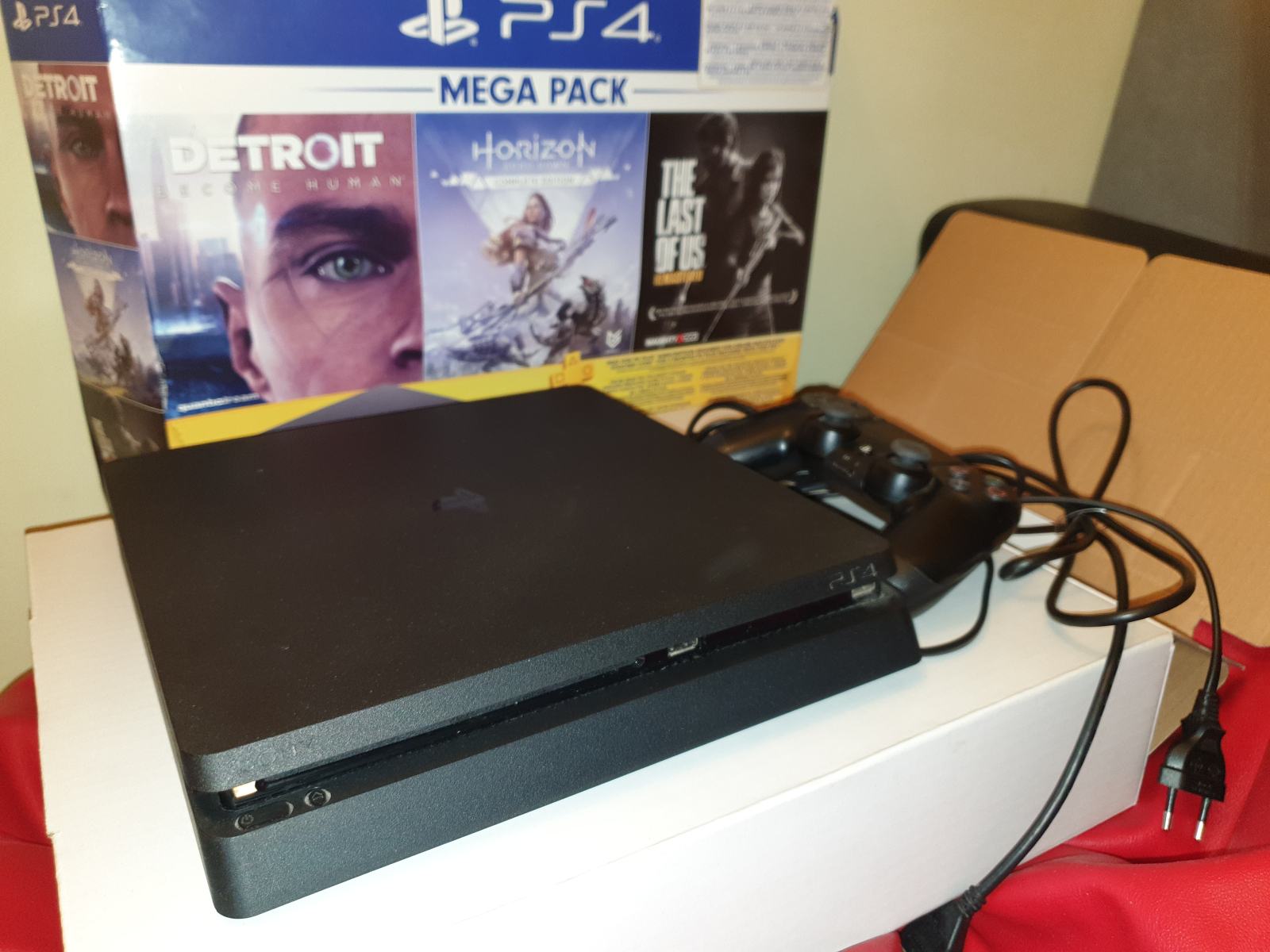 playstation 4 slim 500gb f chassis black ps4 2019