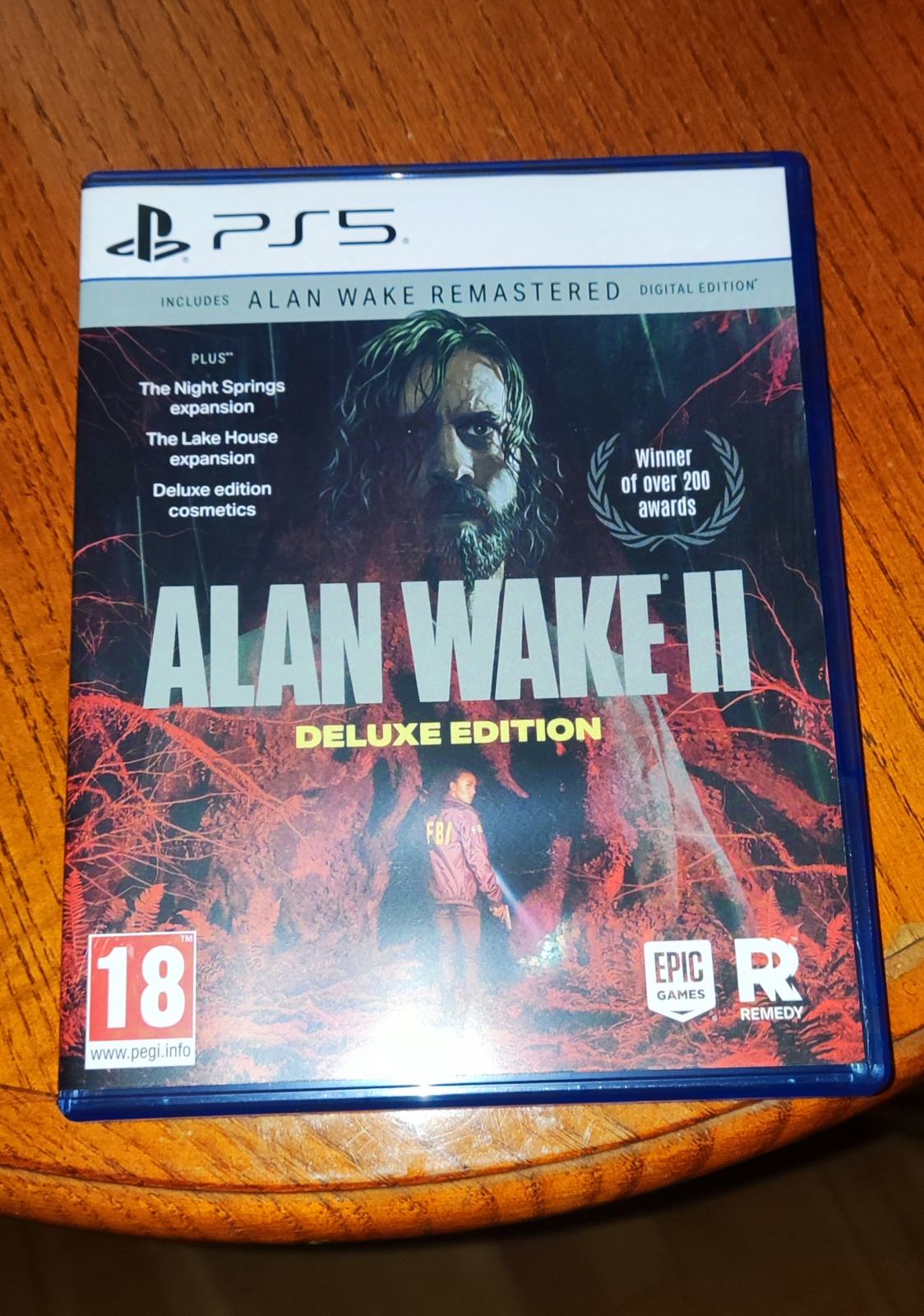 Alan wake 2 deluxe edition ps5
