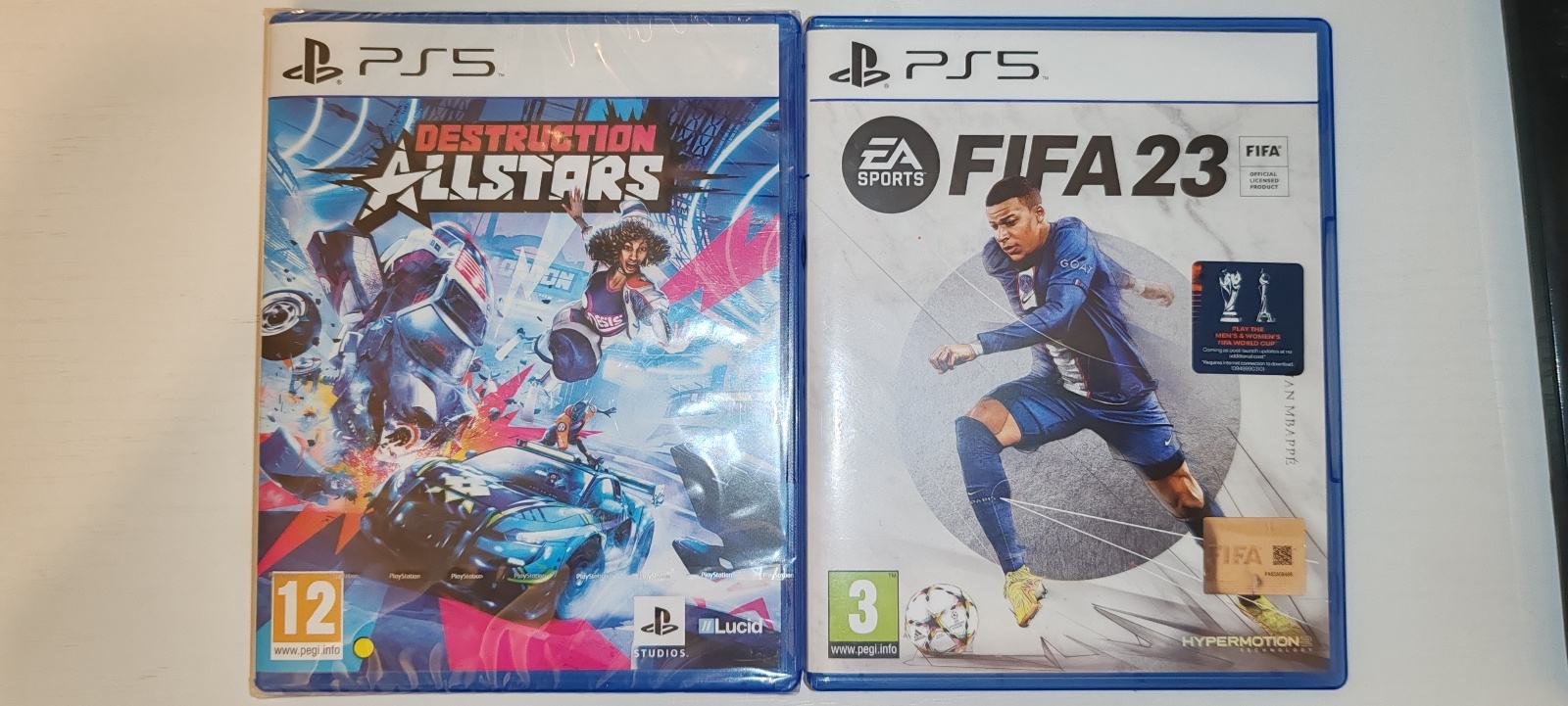 Igre ps5 Fifa 23 i Destruction Allstars