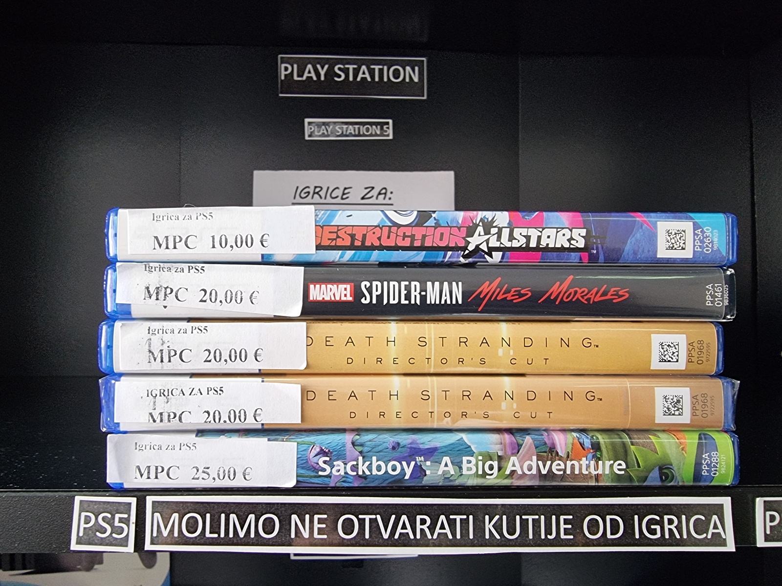 Igrice za Sony Playstation 5